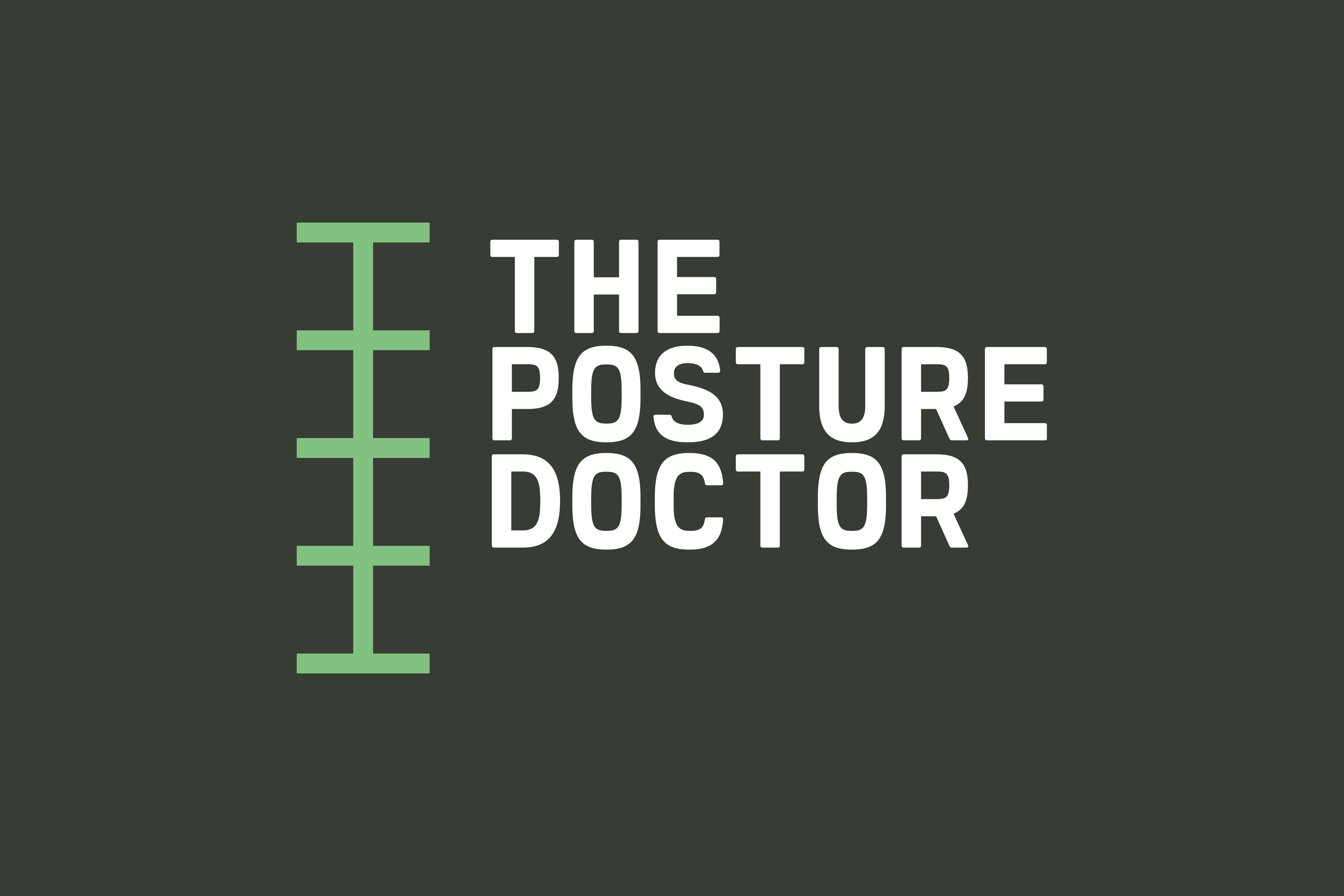 The Posture Doctor Brand & Website Design - Bag of Bees Studio