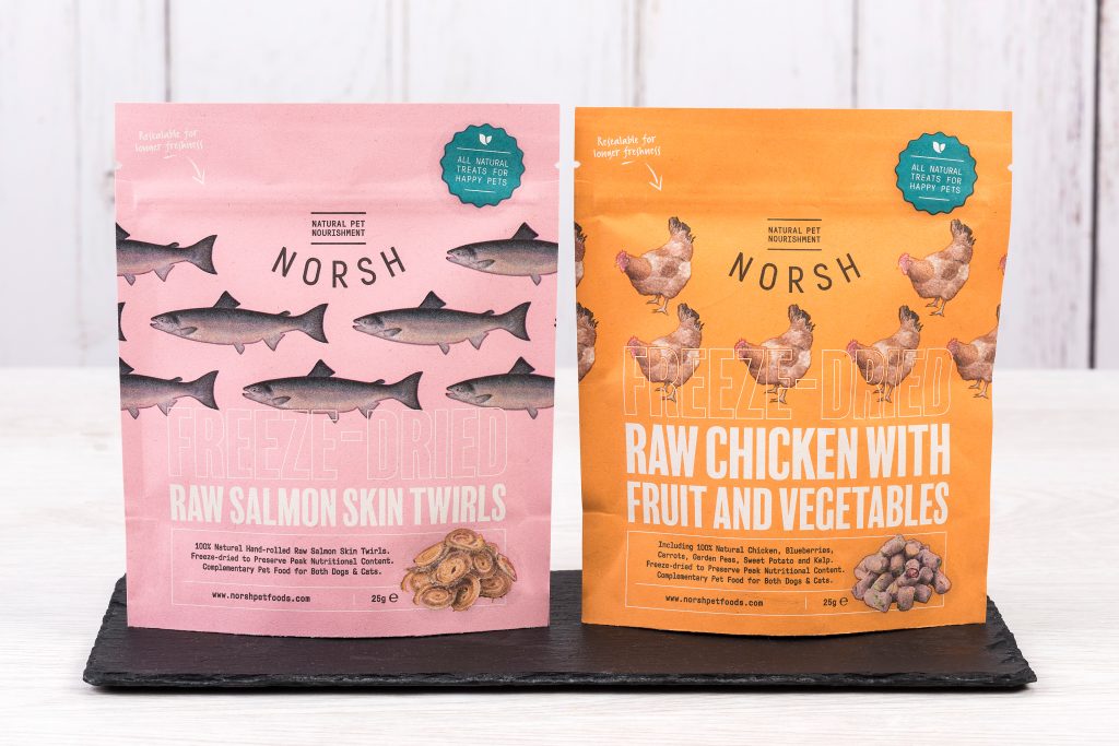 Name, Brand Design & Packaging for Norsh Pet Treats N. Ireland