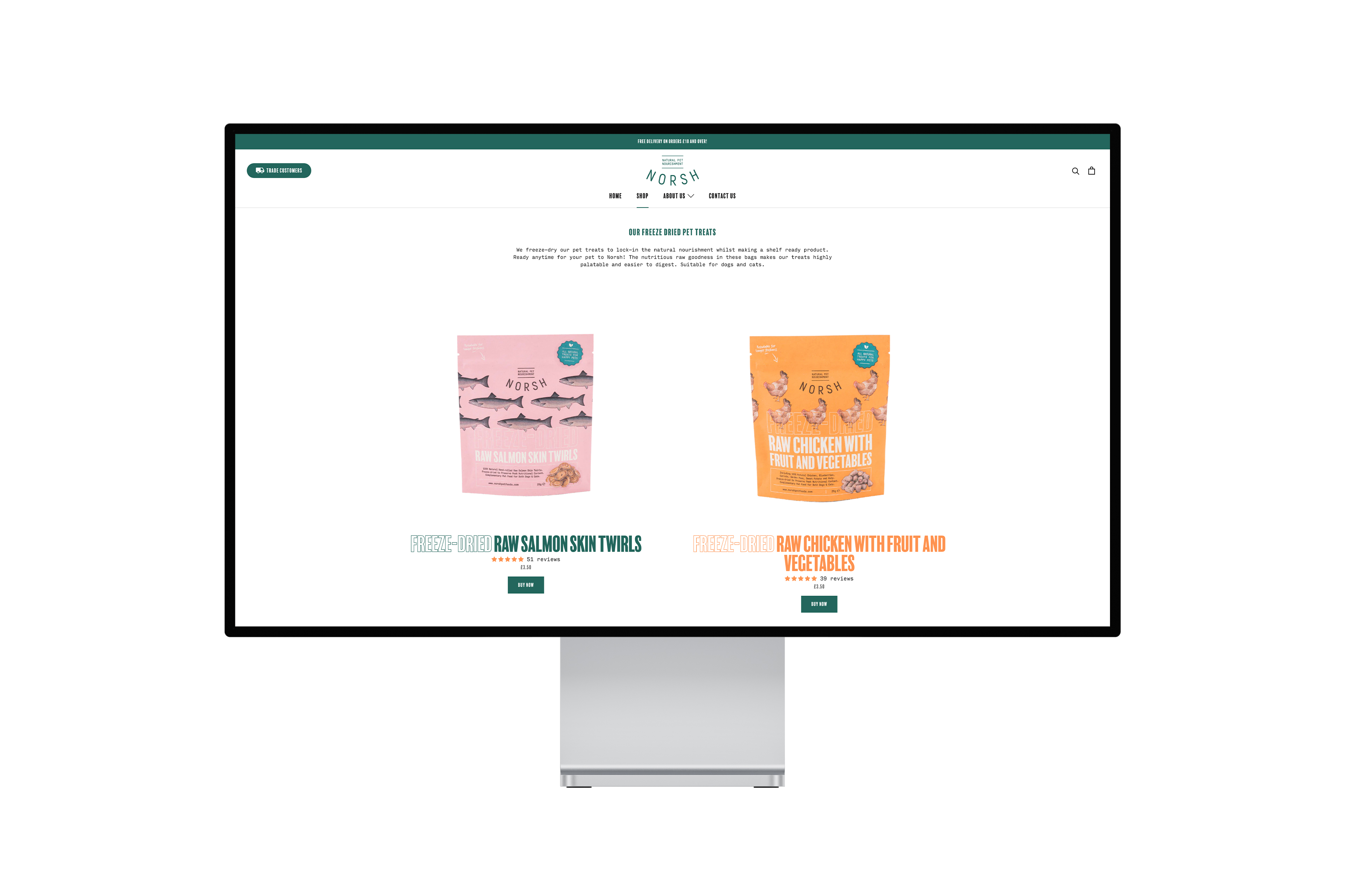 Name, Brand Design & Packaging for Norsh Pet Treats N. Ireland