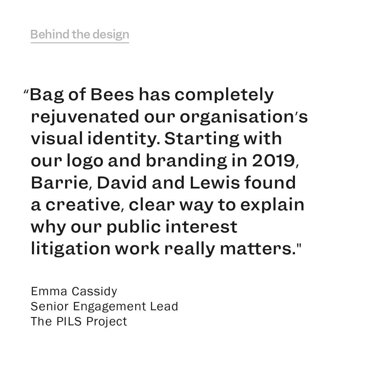 Behind The Design: The PILS Project Brand Visual - Bag of Bees Studio